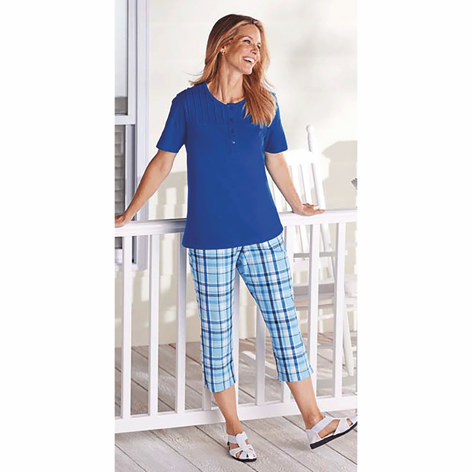 Plaid Capris | Essentials