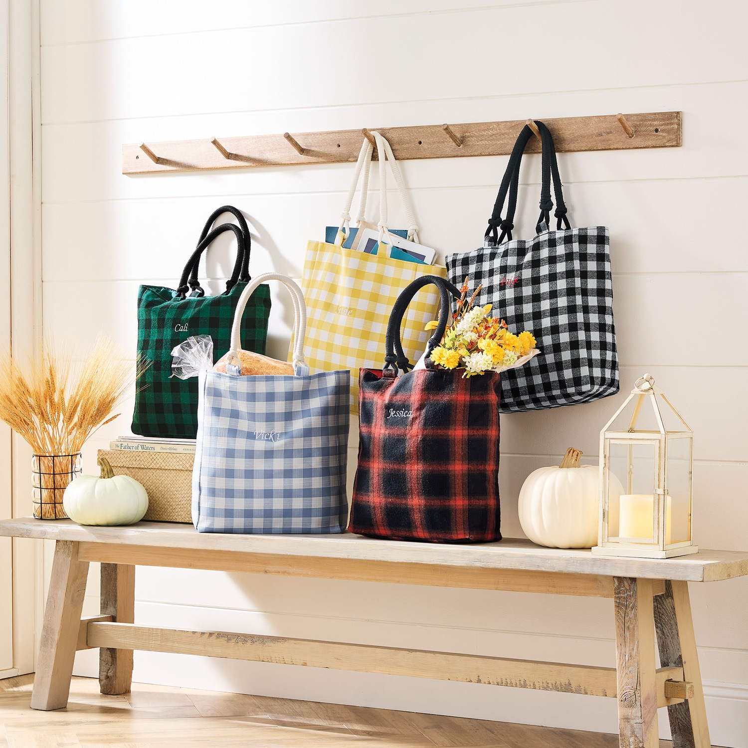 Personalized Farmhouse Tote | Essentials