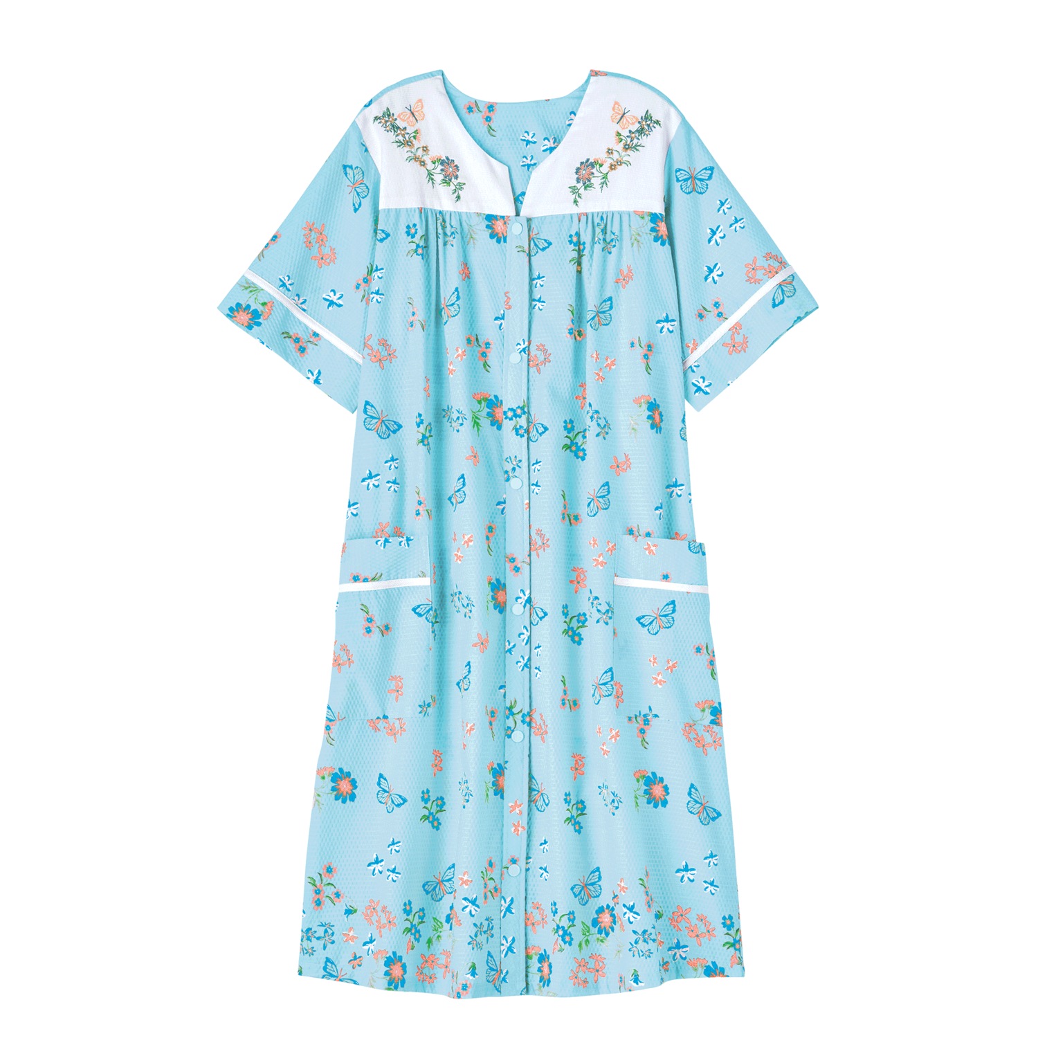 Duster With Embroidered Yoke | Essentials