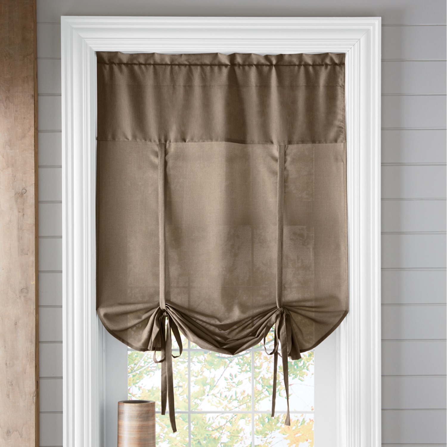 Jacob Tab Top Panel and Tie Shade | Essentials