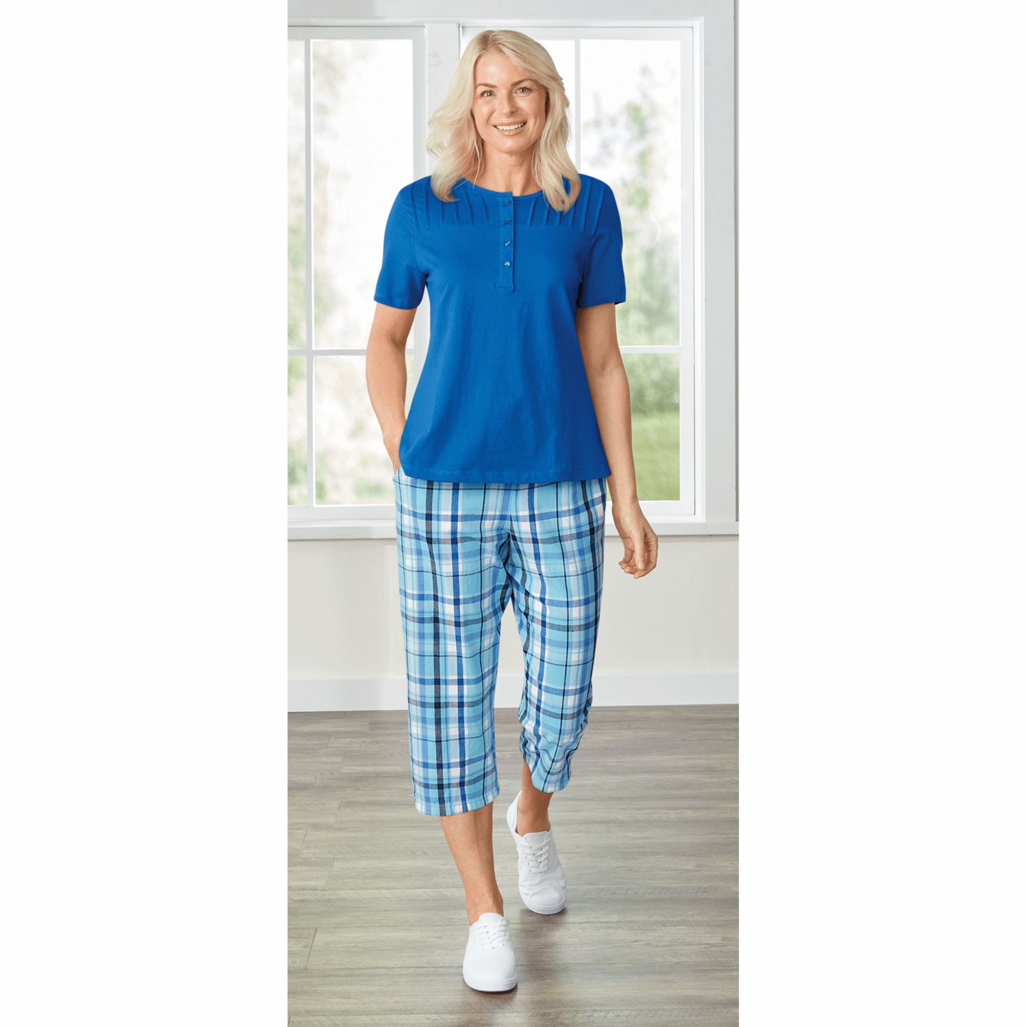 Plaid Capris | Essentials