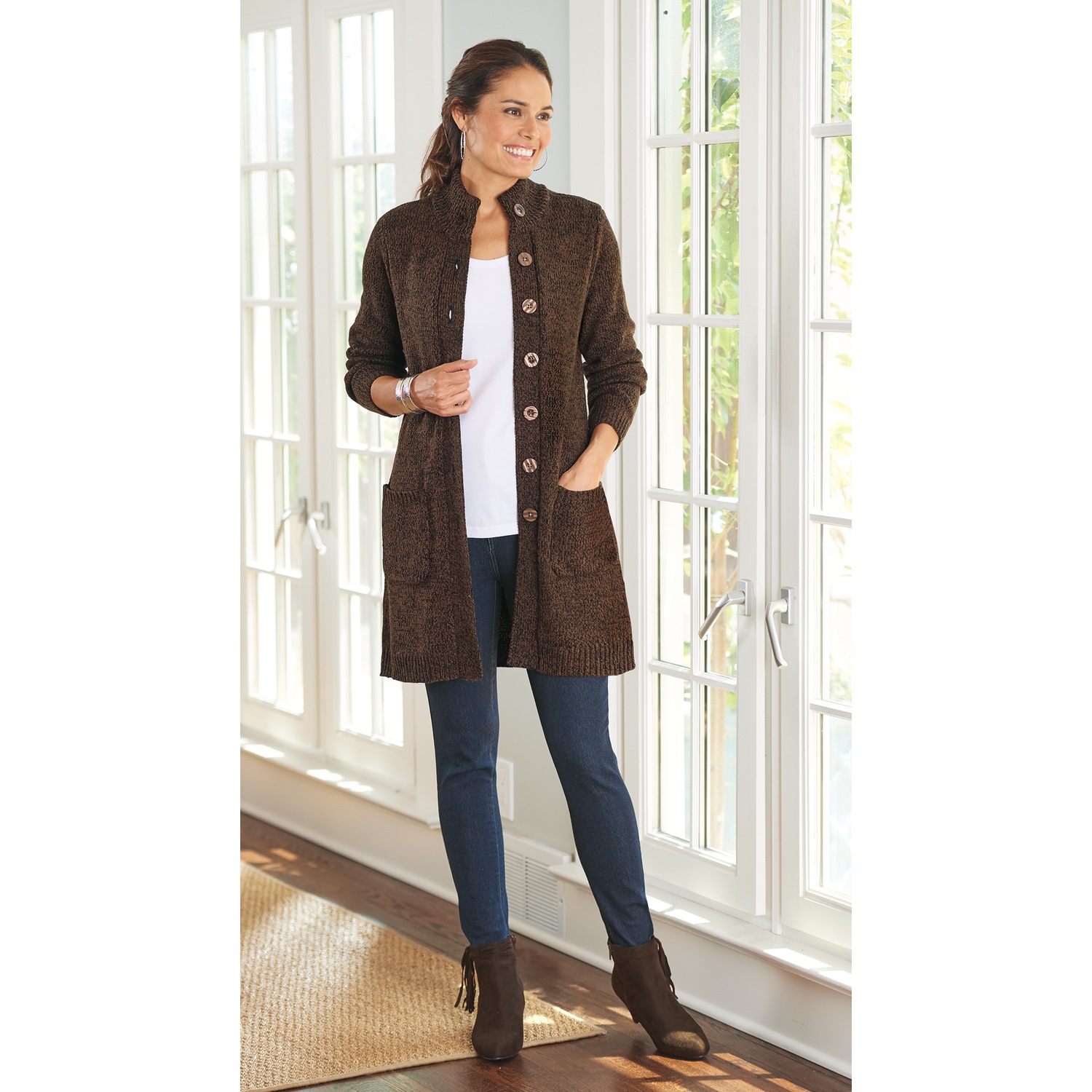 Marled Cardigan | Essentials