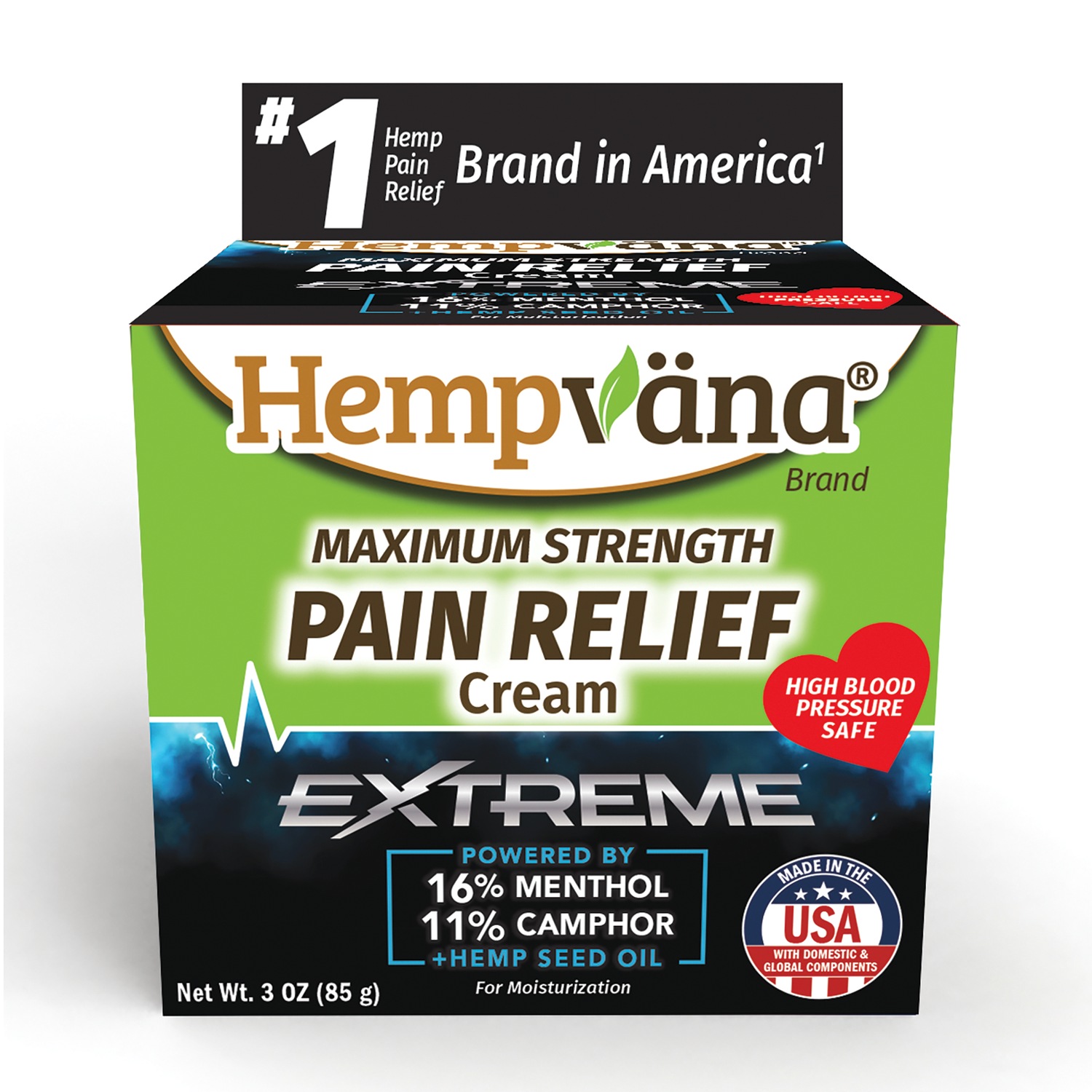 Hempvana Extreme Pain Relief Cream | Essentials