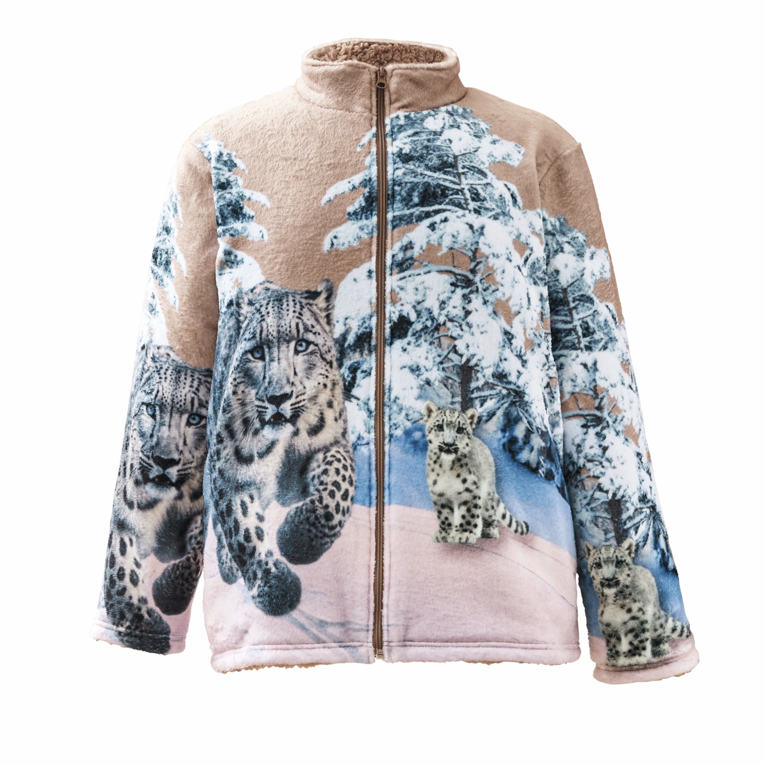 Sherpa Print Jacket | Essentials